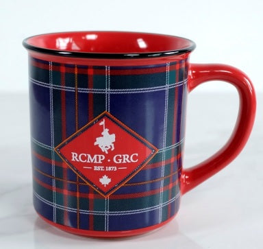 RCMP tartan plaid Mug | The Mounted Police Post
