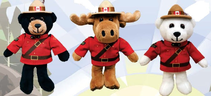 RCMP Mountie 5 inch Plush Toy | The Mounted Police Post