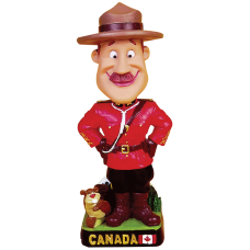 Bobble Head 7.5 inch MacLean the Mountie | The Mounted Police Post