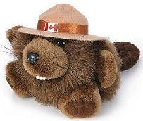4.5 inch Mountie Beaver Plush Toy | The Mounted Police Post