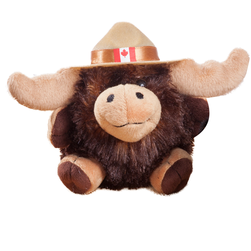4.5 inch Mountie Moose Plush Toy | The Mounted Police Post