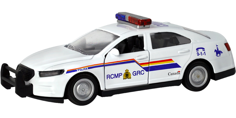 RCMP Toy Car Lights Up | The Mounted Police Post